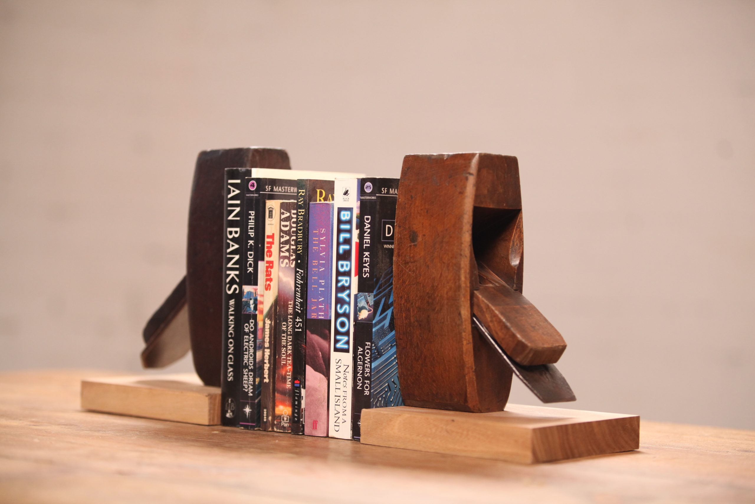 Plain Old, Old Plane Bookends - SOLD - Workshop 74