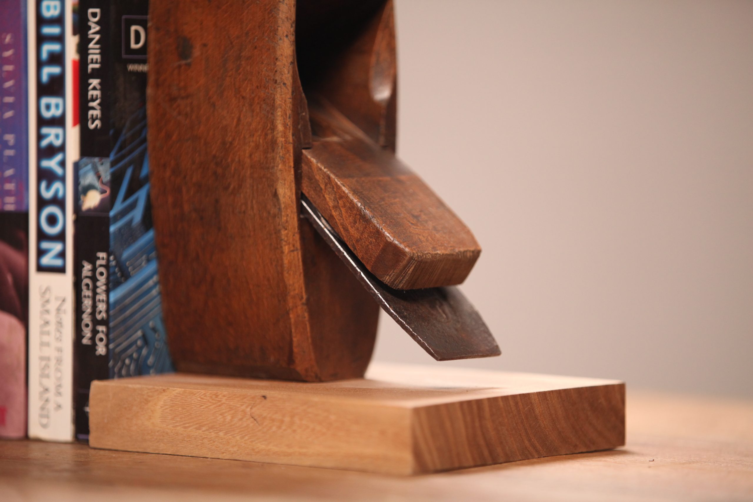 Plain Old, Old Plane Bookends - SOLD - Workshop 74