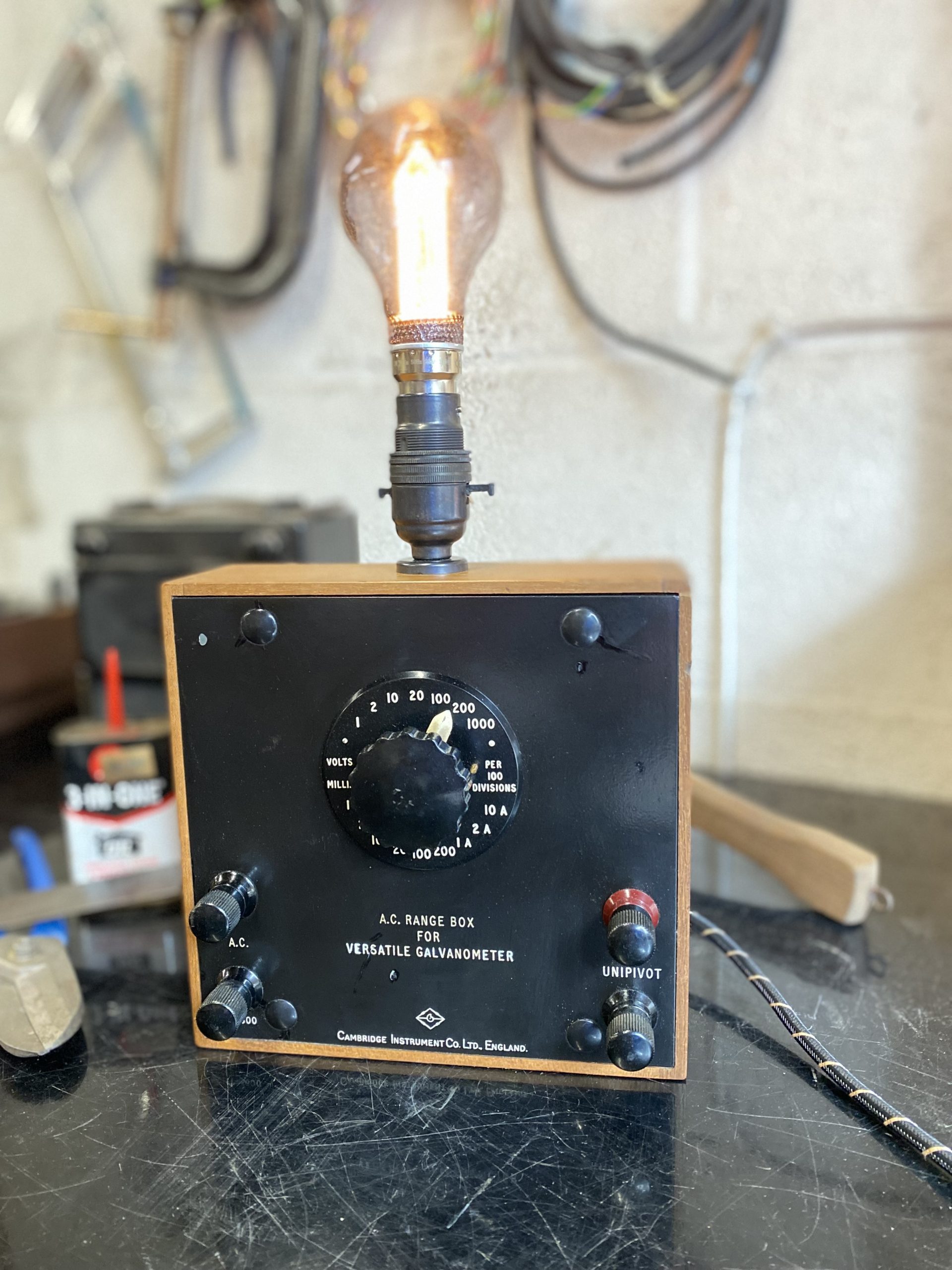 Cambridge Instruments AC Range Box Lamp - Workshop 74