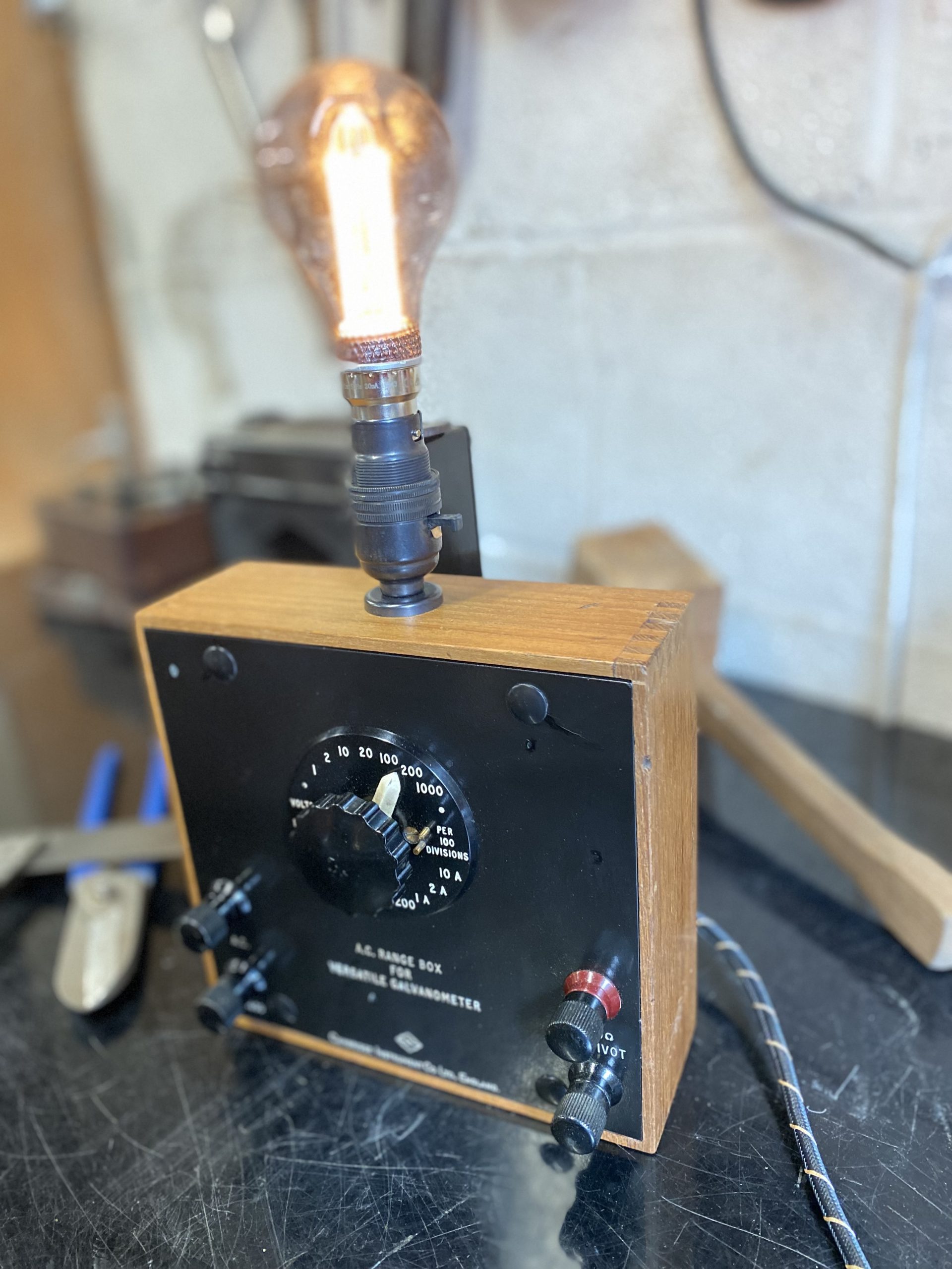Cambridge Instruments AC Range Box Lamp - Workshop 74